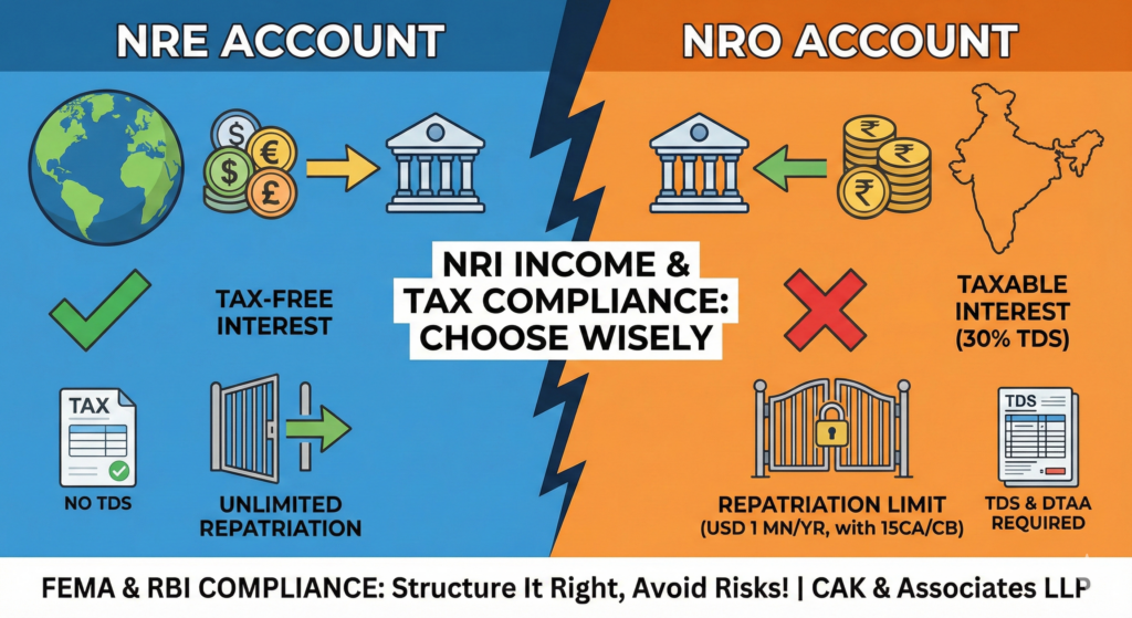 Understanding NRE vs NRO Accounts: Taxation, Repatriation Limits, and ...